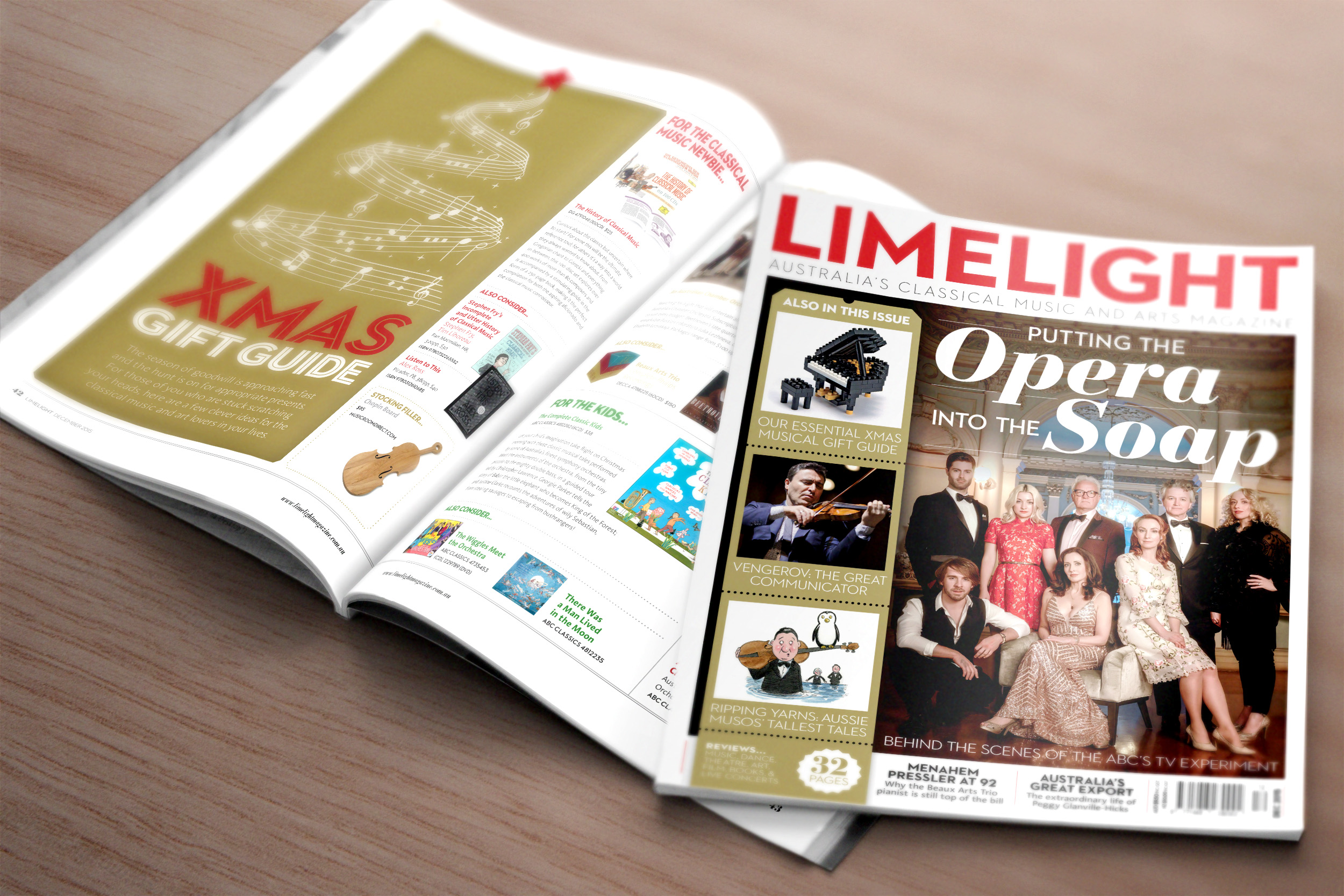 Limelight's December 2015 Issue on sale