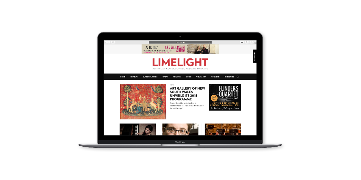 Limelight Magazine has a brand new website!