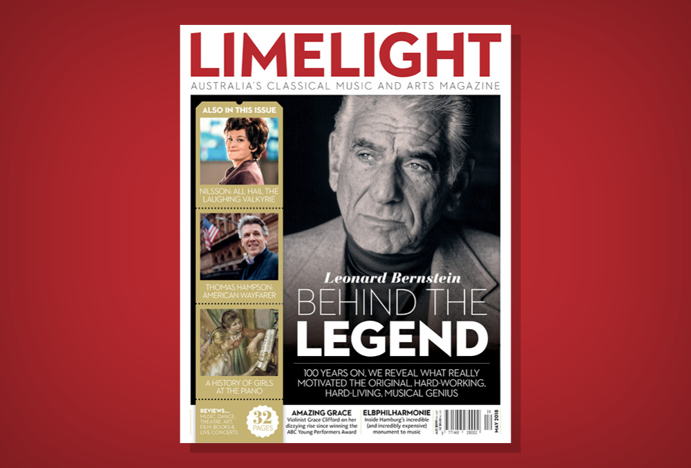 The May 2018 issue of Limelight Magazine is on sale