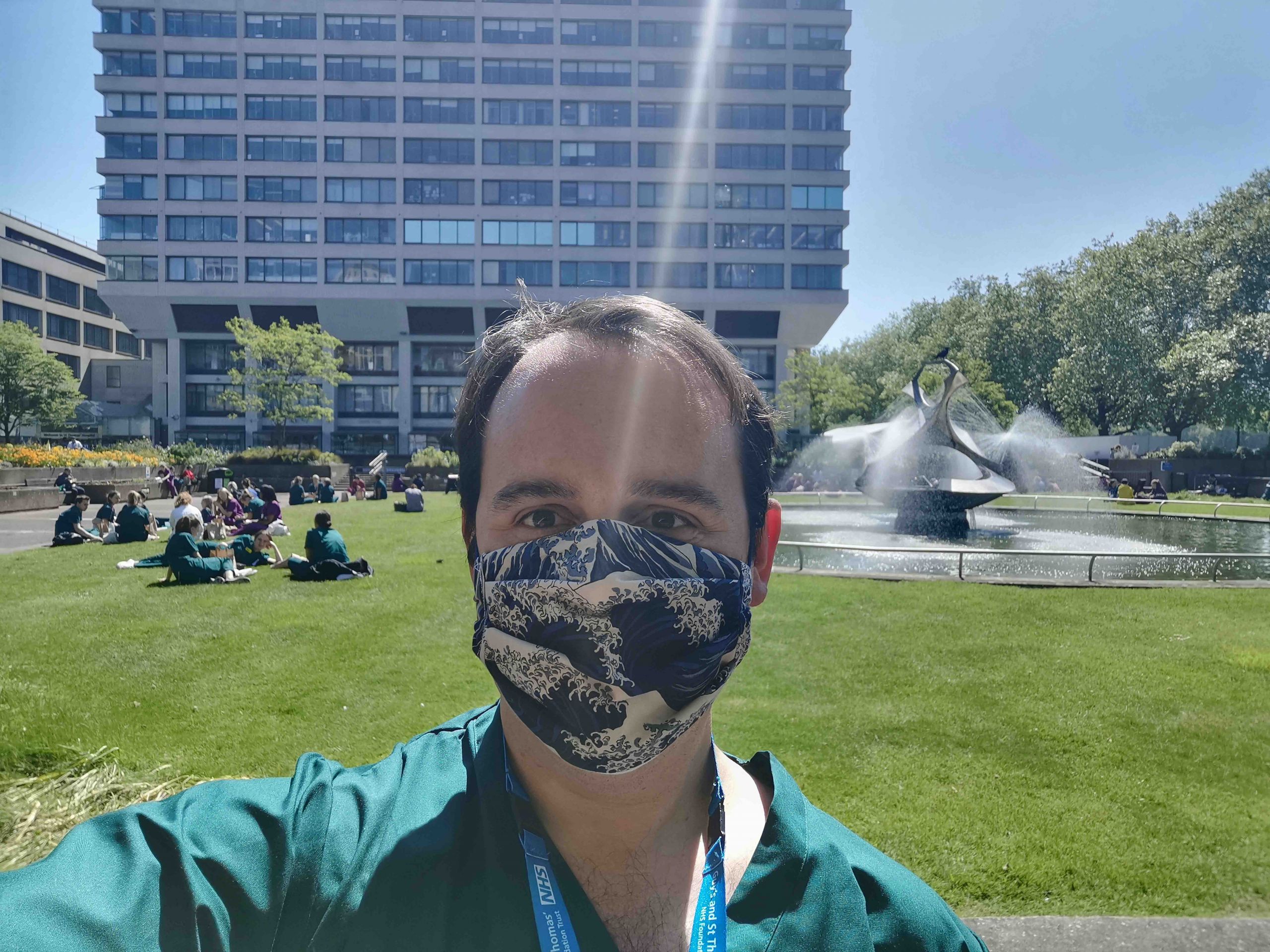 Samuel Sakker shares his COVID-19 journey, from hospital to stage