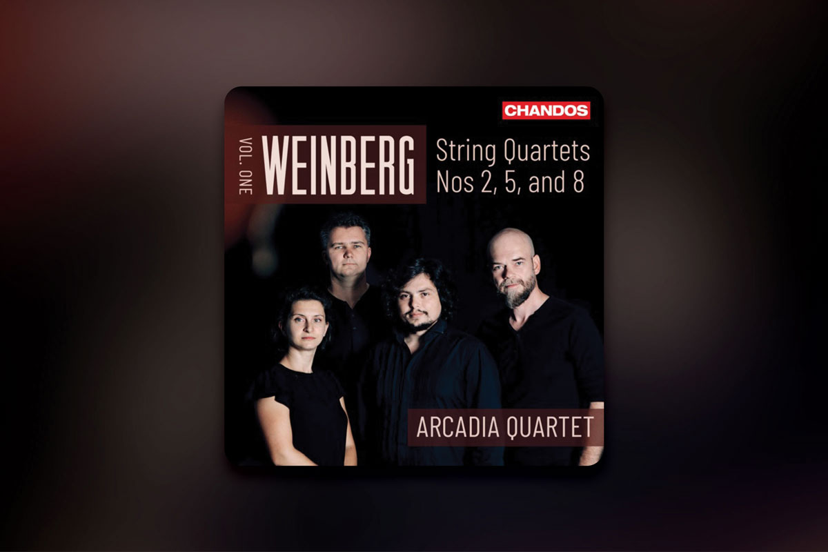 Weinberg: String Quartets, Vol. 1 (Arcadia Quartet)
