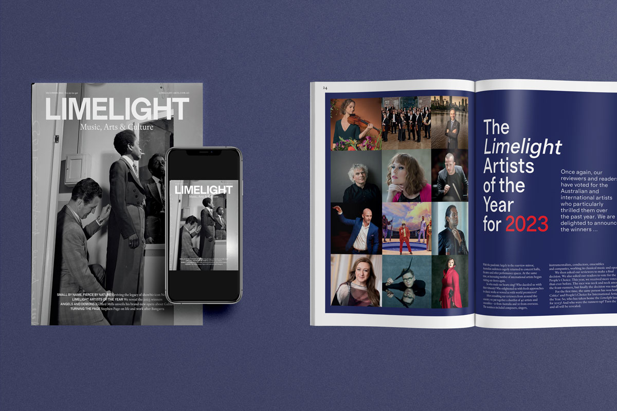 Read the December 2023 issue of Limelight online