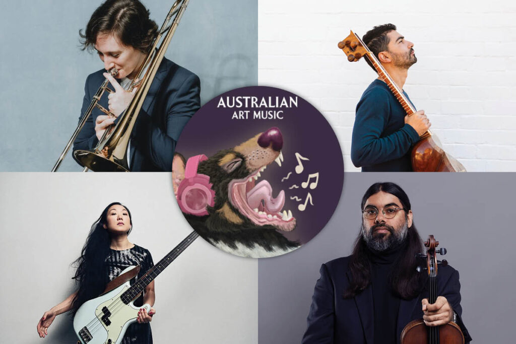 Listen to the Australian Art Music playlist: July 2024: New Releases